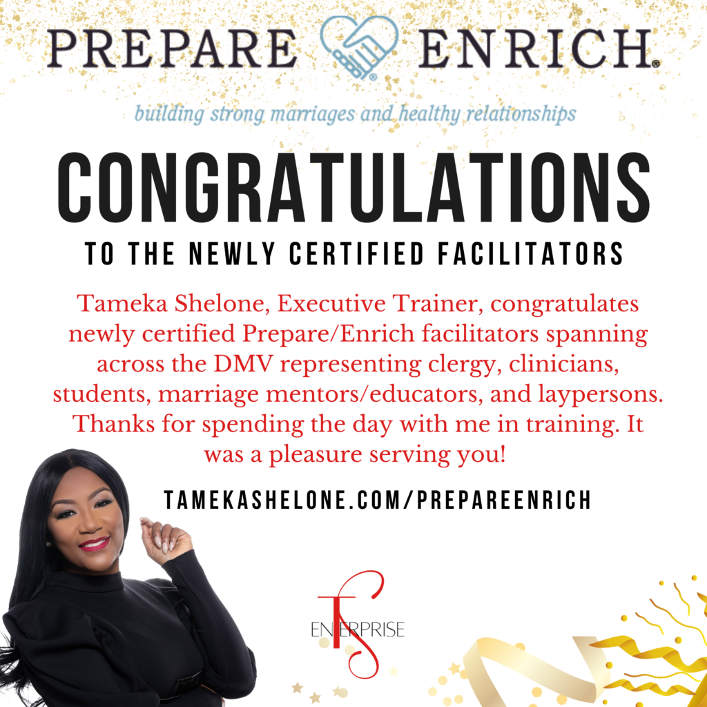 Prepare/Enrich – Tameka Shelone Ministries & Enterprises